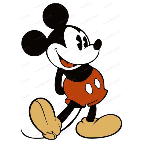 Mickey & Friends SVG File - Etsy