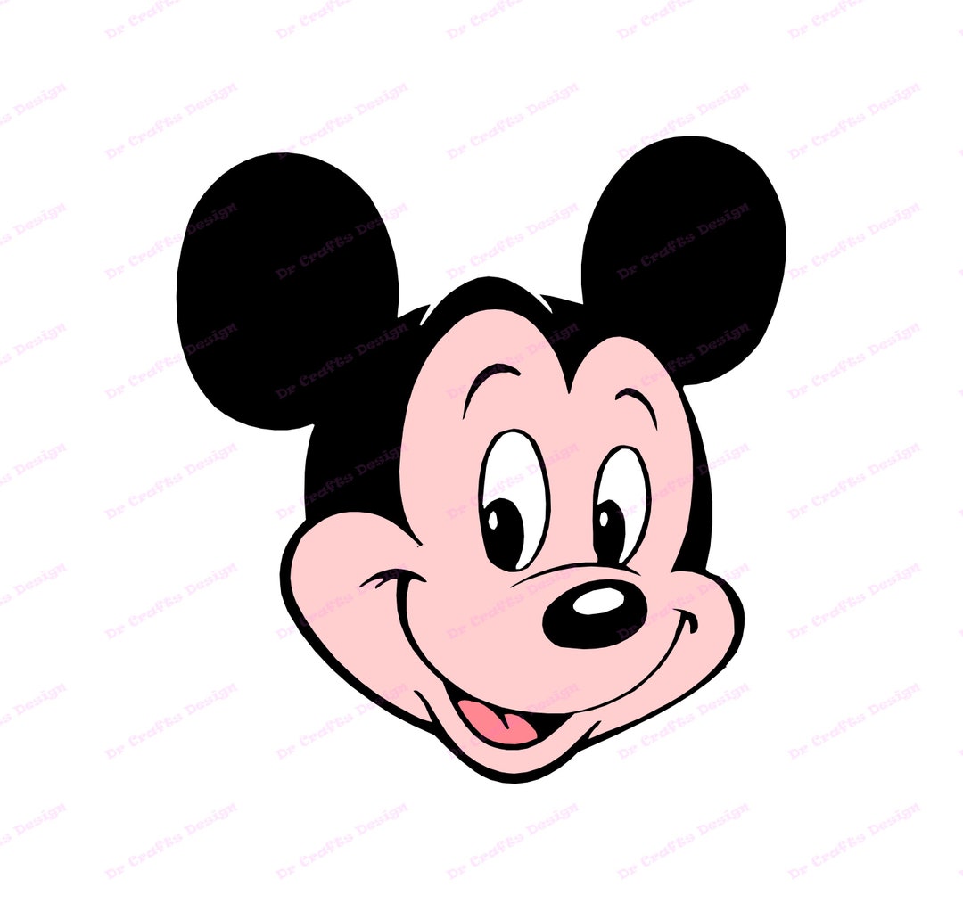 Mickey Mouse SVG 79, Svg, Dxf, Cricut, Silhouette Cut File, Instant ...
