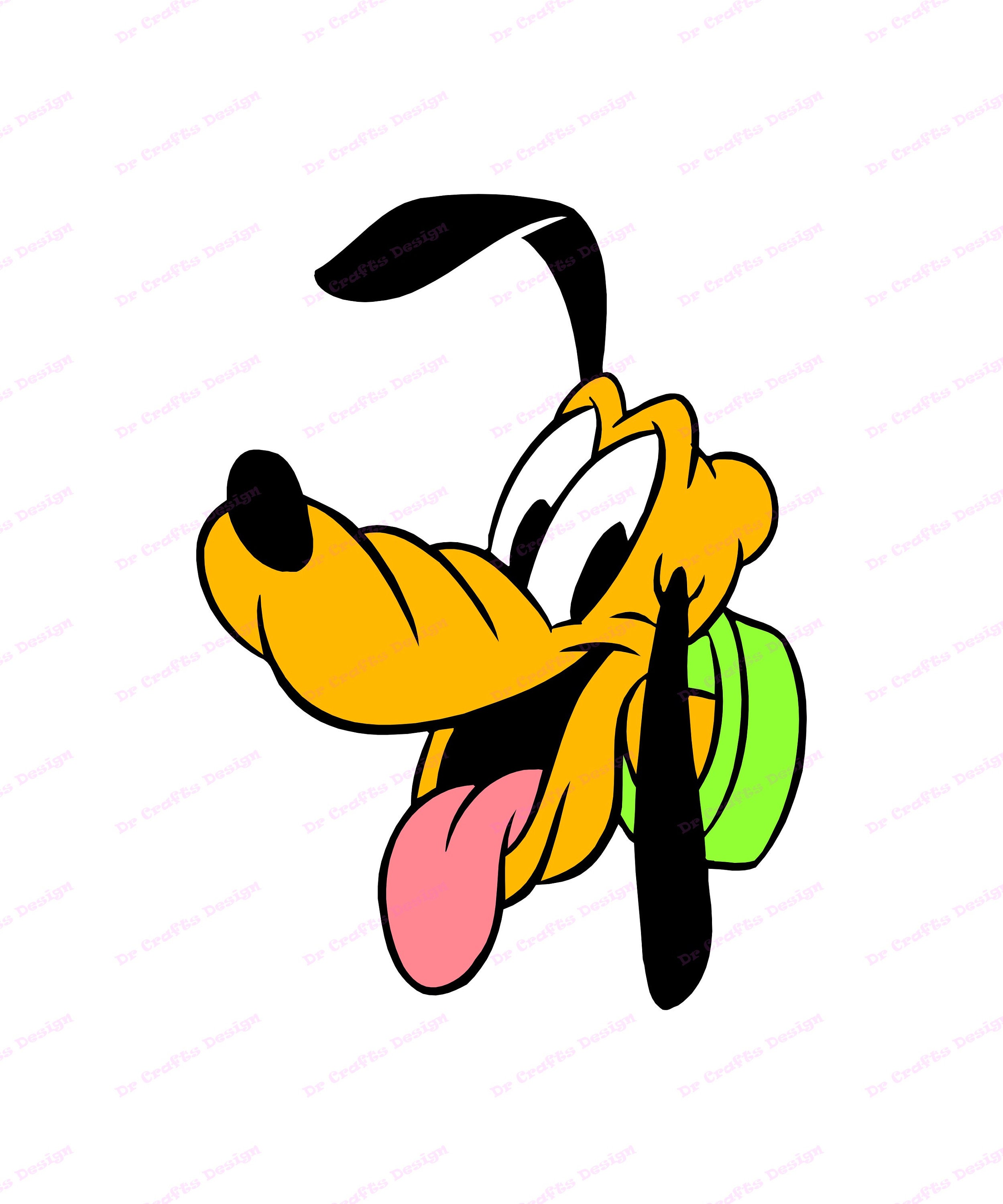 Pluto SVG 2 Svg Dxf Cricut Silhouette Cut File Instant - Etsy