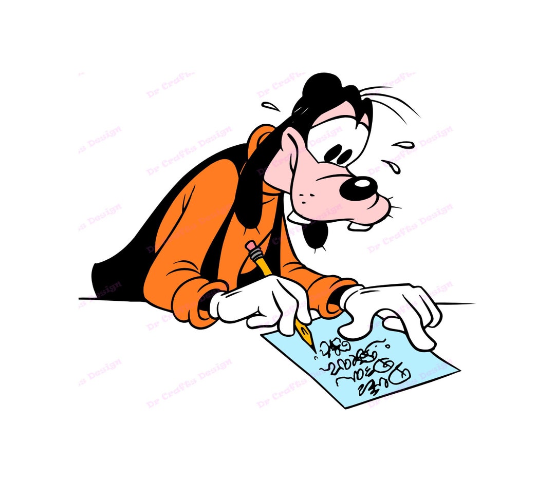 Goofy SVG 24 Svg Dxf Cricut Silhouette Cut File Instant - Etsy