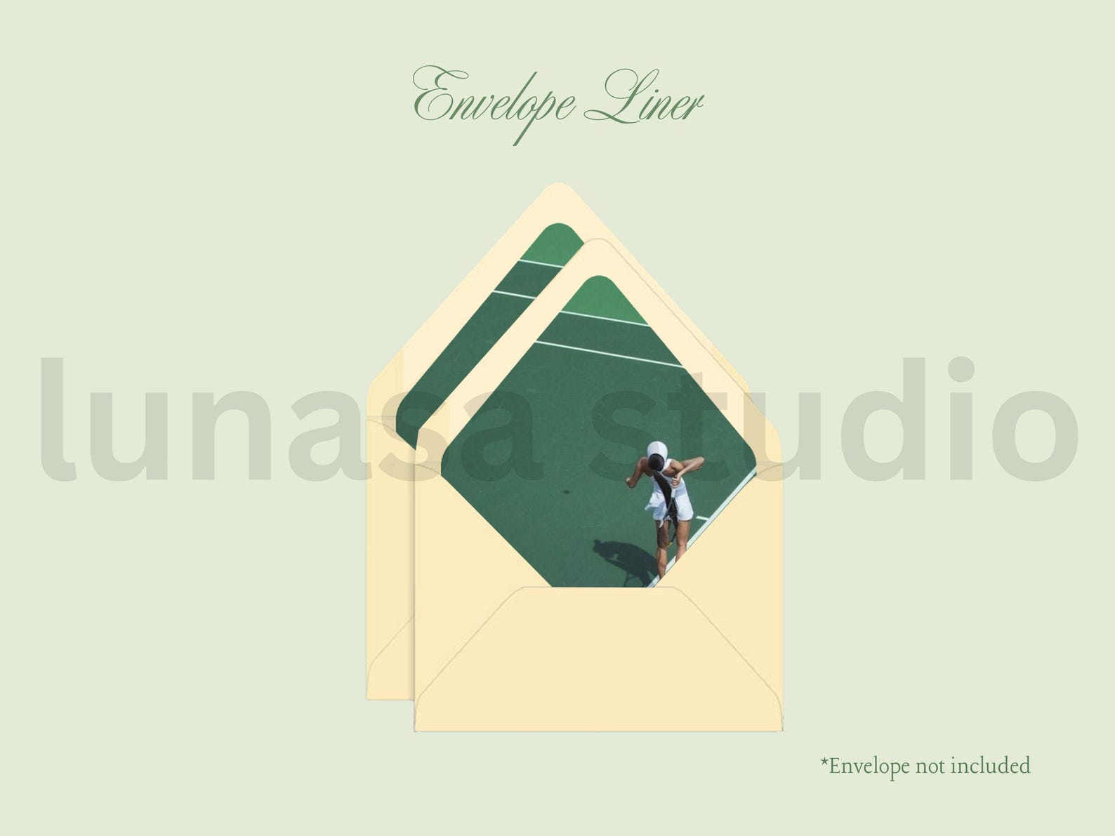 Vintage Tennis Party Invite Suite. Wimbledon, A24, Challenger-inspired ...