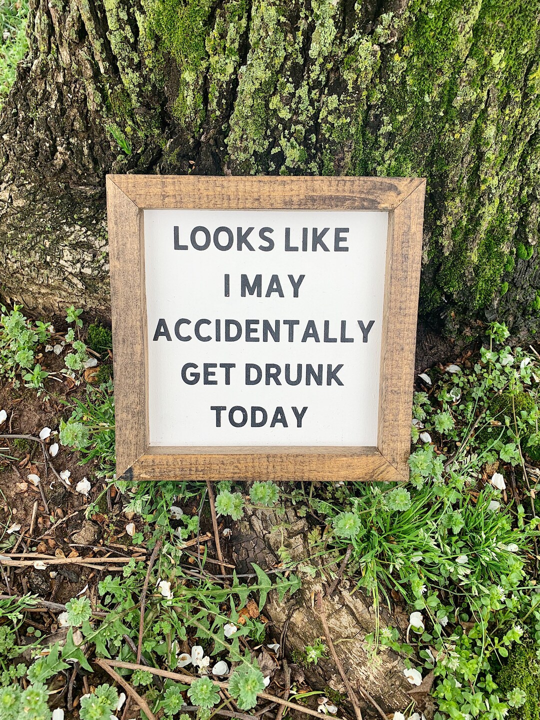 Farmhouse Porch Decor Get Drunk Sign Funny Drinking Sign Porch Sign ...