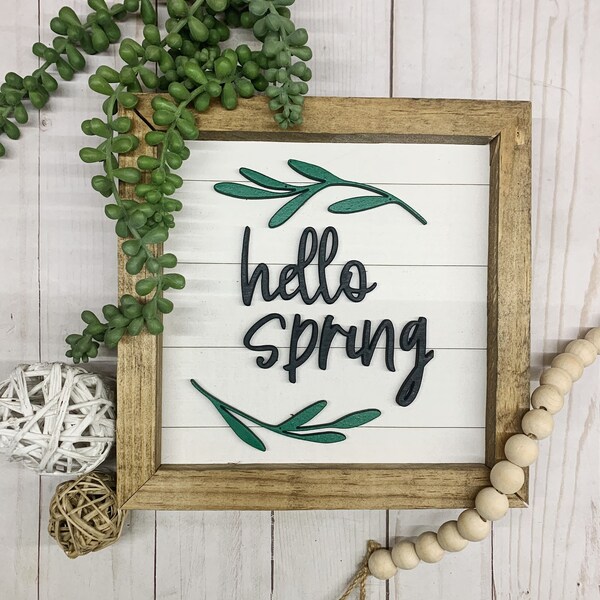 Farmhouse Spring Decor - Etsy