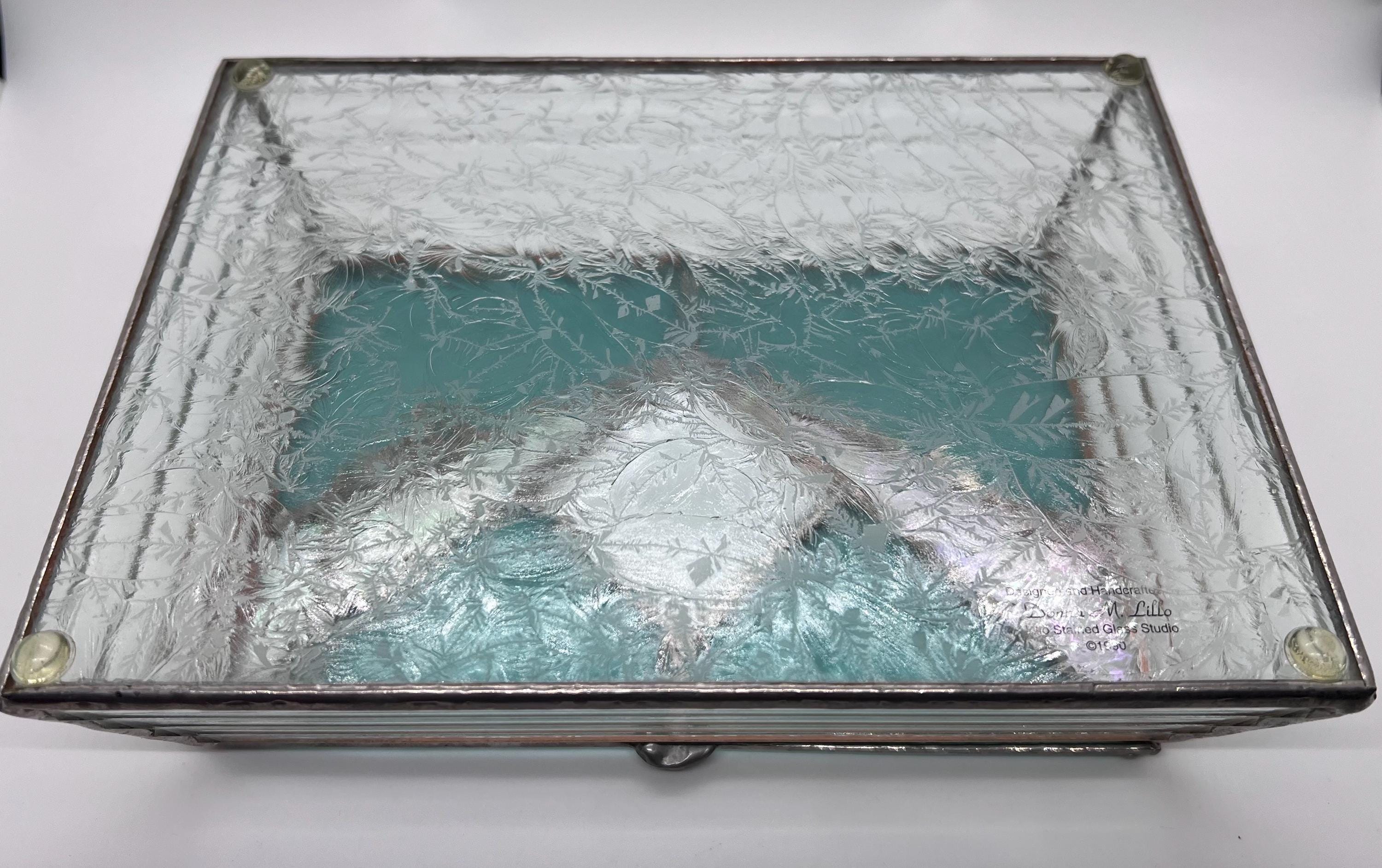 Donna Lillo Stained Glass Box - Etsy