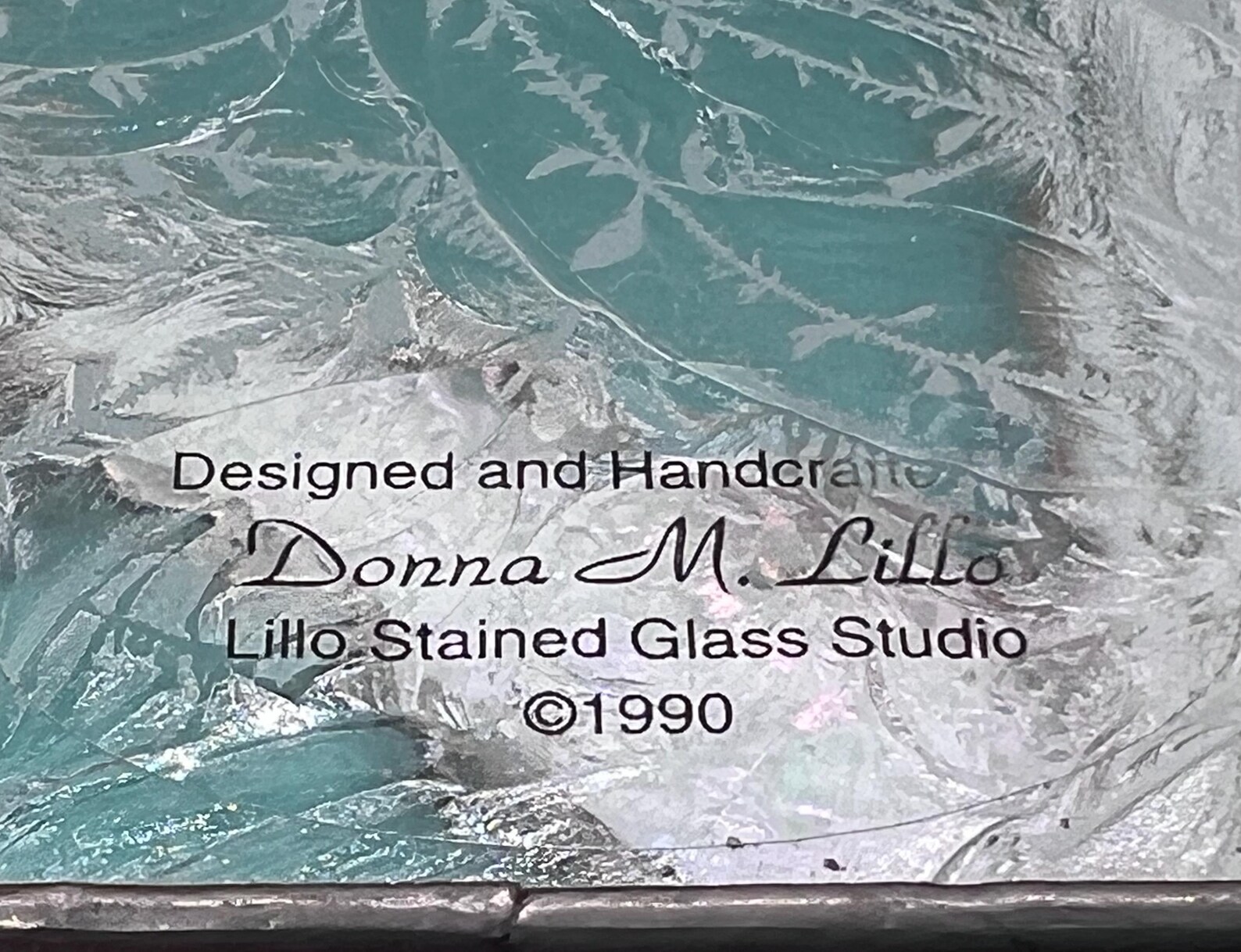 Donna Lillo Stained Glass Box - Etsy