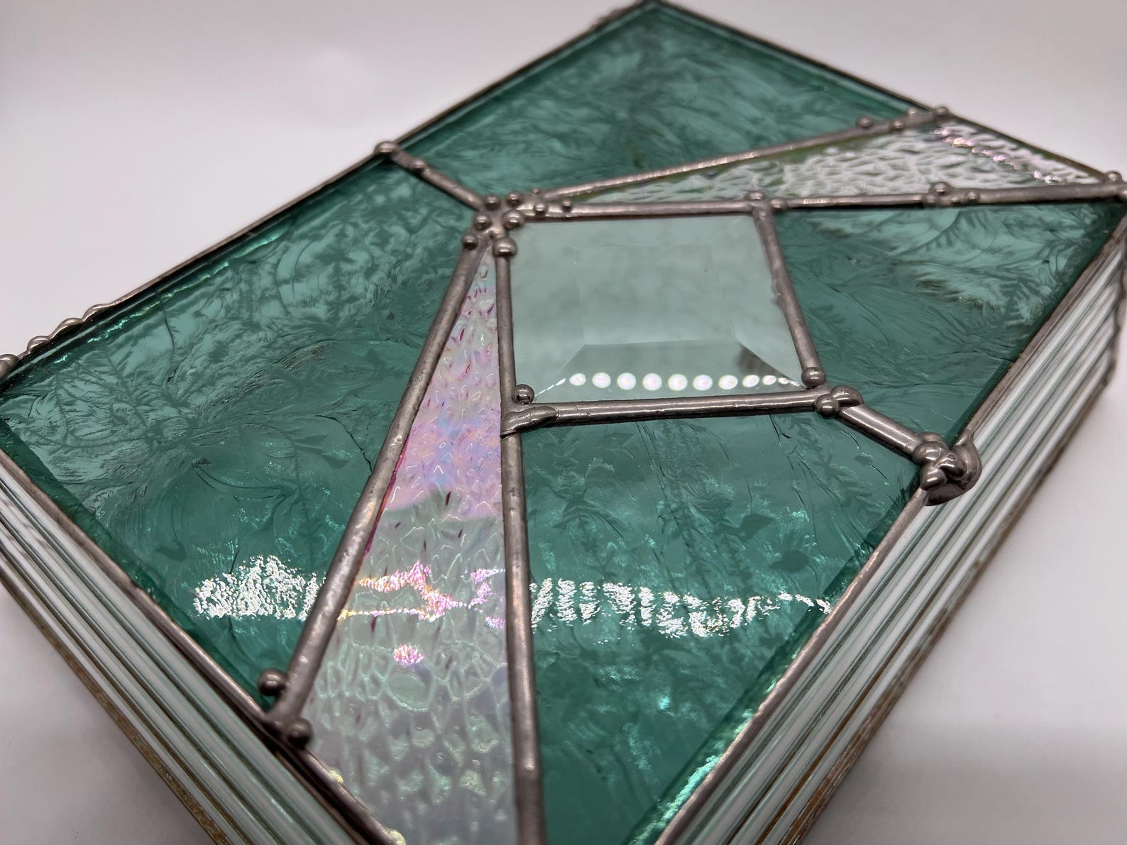 Donna Lillo Stained Glass Box - Etsy