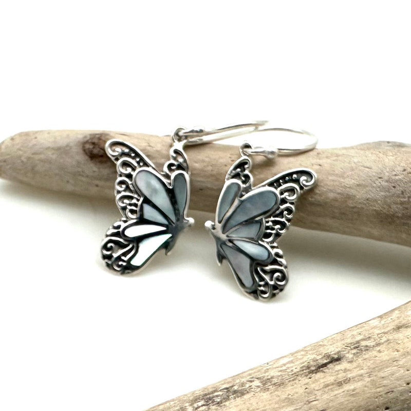 Half Butterfly Earrings - Etsy
