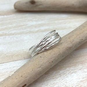 Multi-band Silver Ring // Multi Band Sterling Ring Size 7, 8, 9 ...