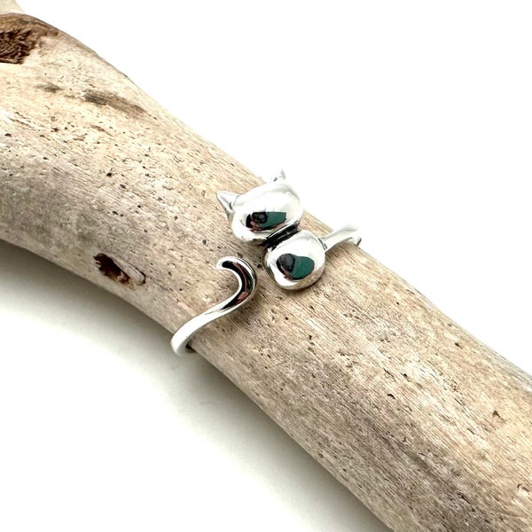 Adjustable Cat Ring - Etsy