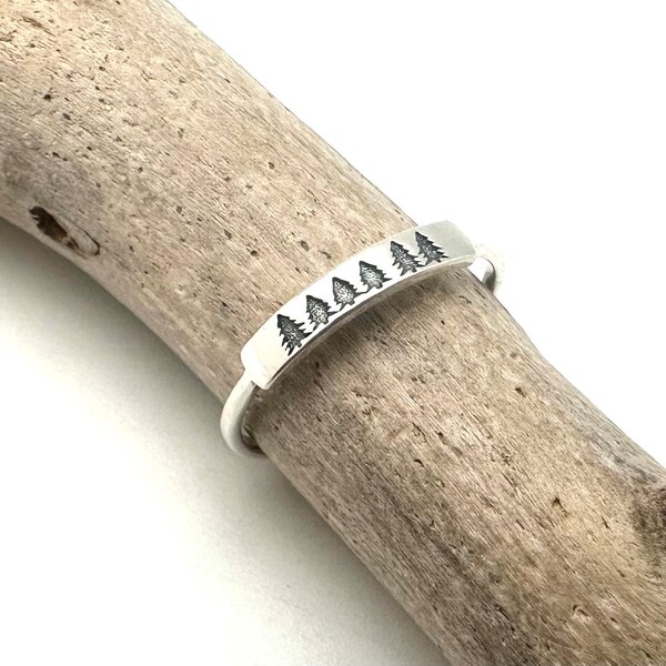 Tree Signet Ring - Etsy