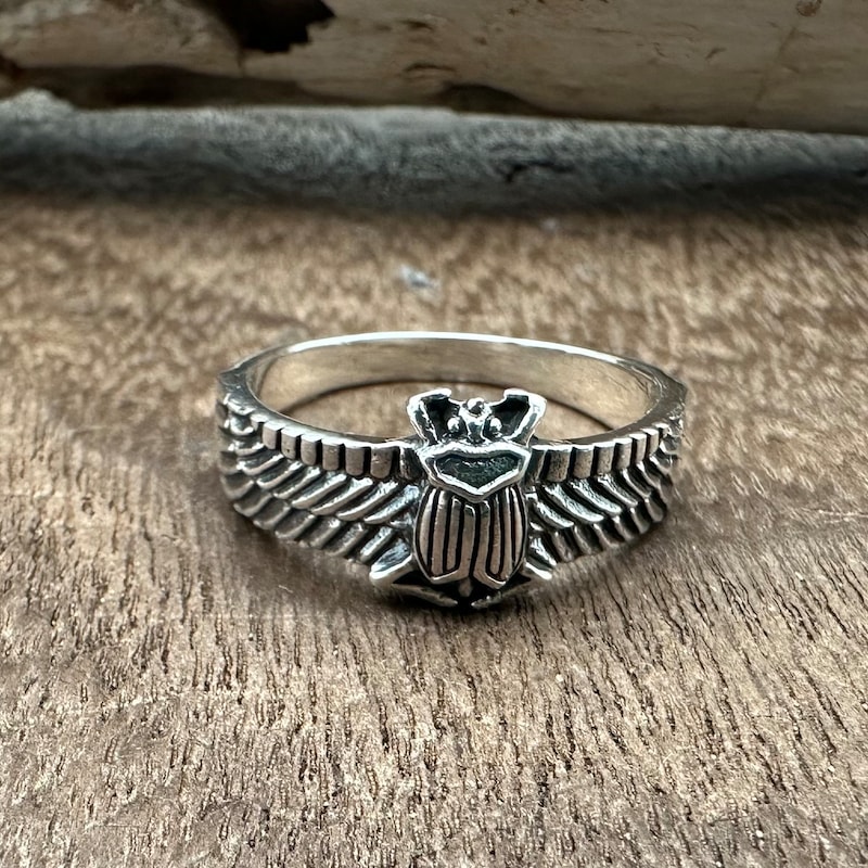 Scarab Ring - Etsy