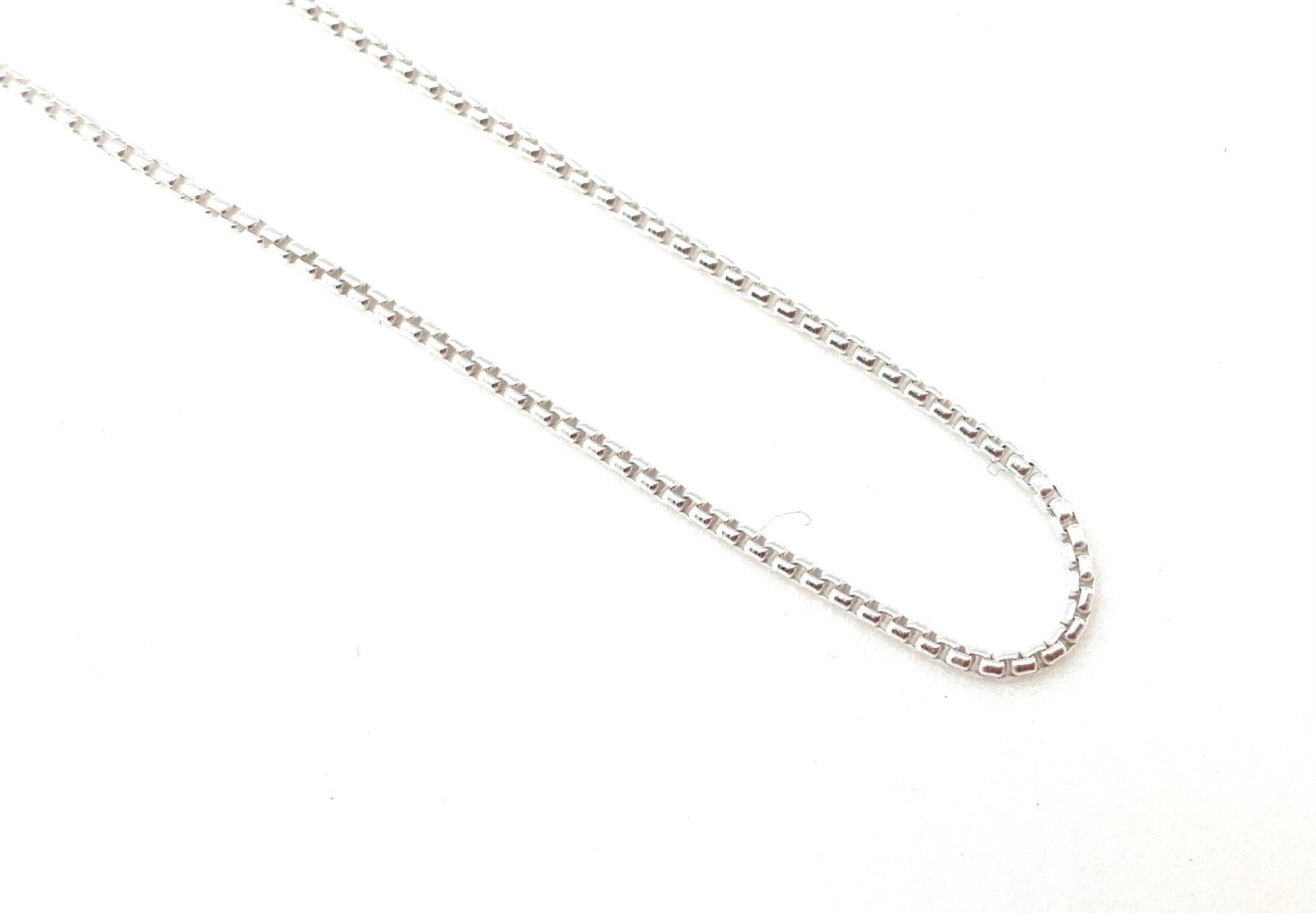Silver Rounded Box Chain 1mm 060 / Best Selling Box Chain / | Etsy