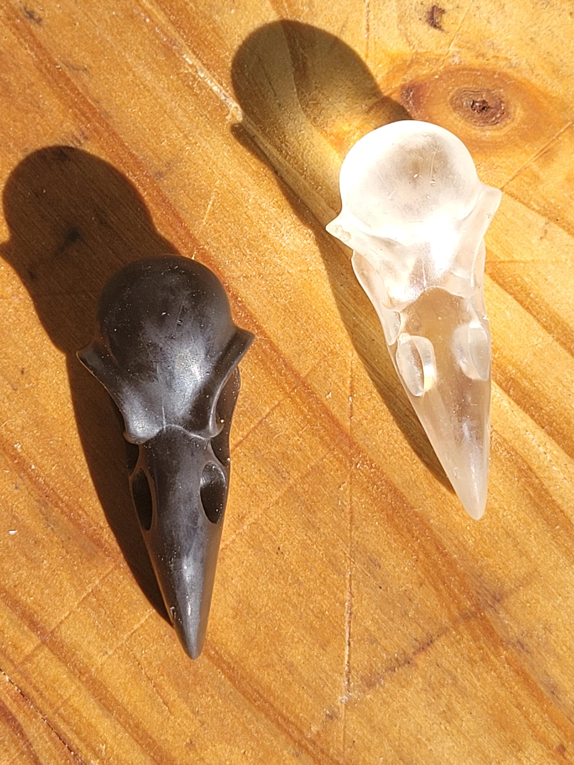 Resin Raven Skulls - Etsy