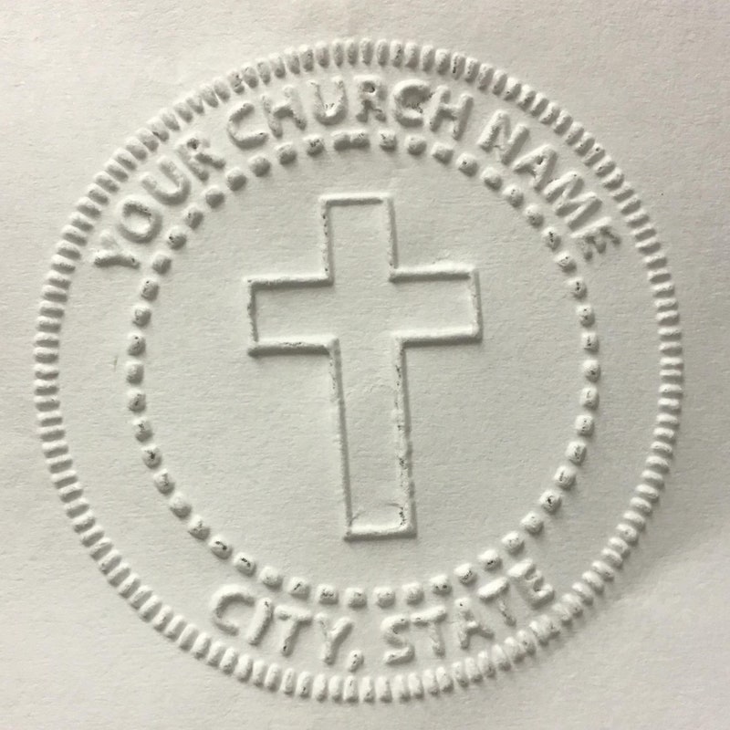 Embossed Name Cards - Etsy