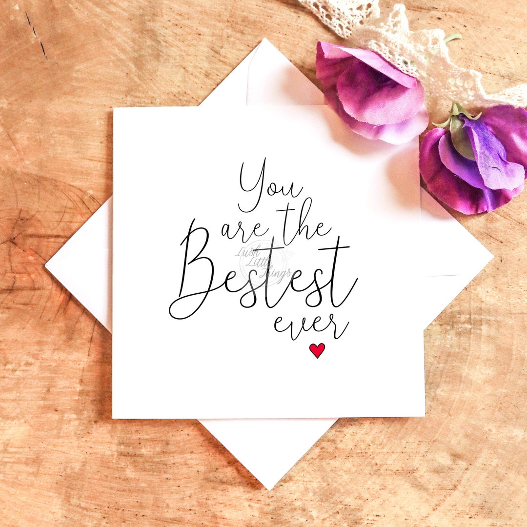 Bestest Ever Card | Anniversary Cards | Love Card | Anniversary Card ...