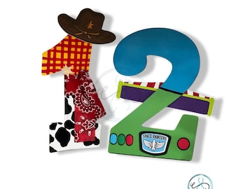 Toy Story Numbers - Etsy