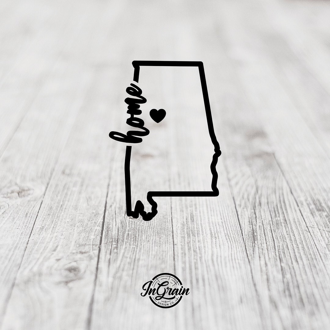 Alabama Svg — Home Svg — State Svg — Pride Svg - Etsy