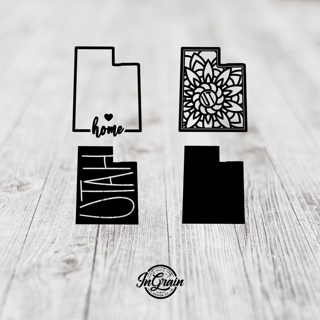 Utah State Bundle Svg | Utah Svg | State Svg | Home Svg | Mandala Svg ...