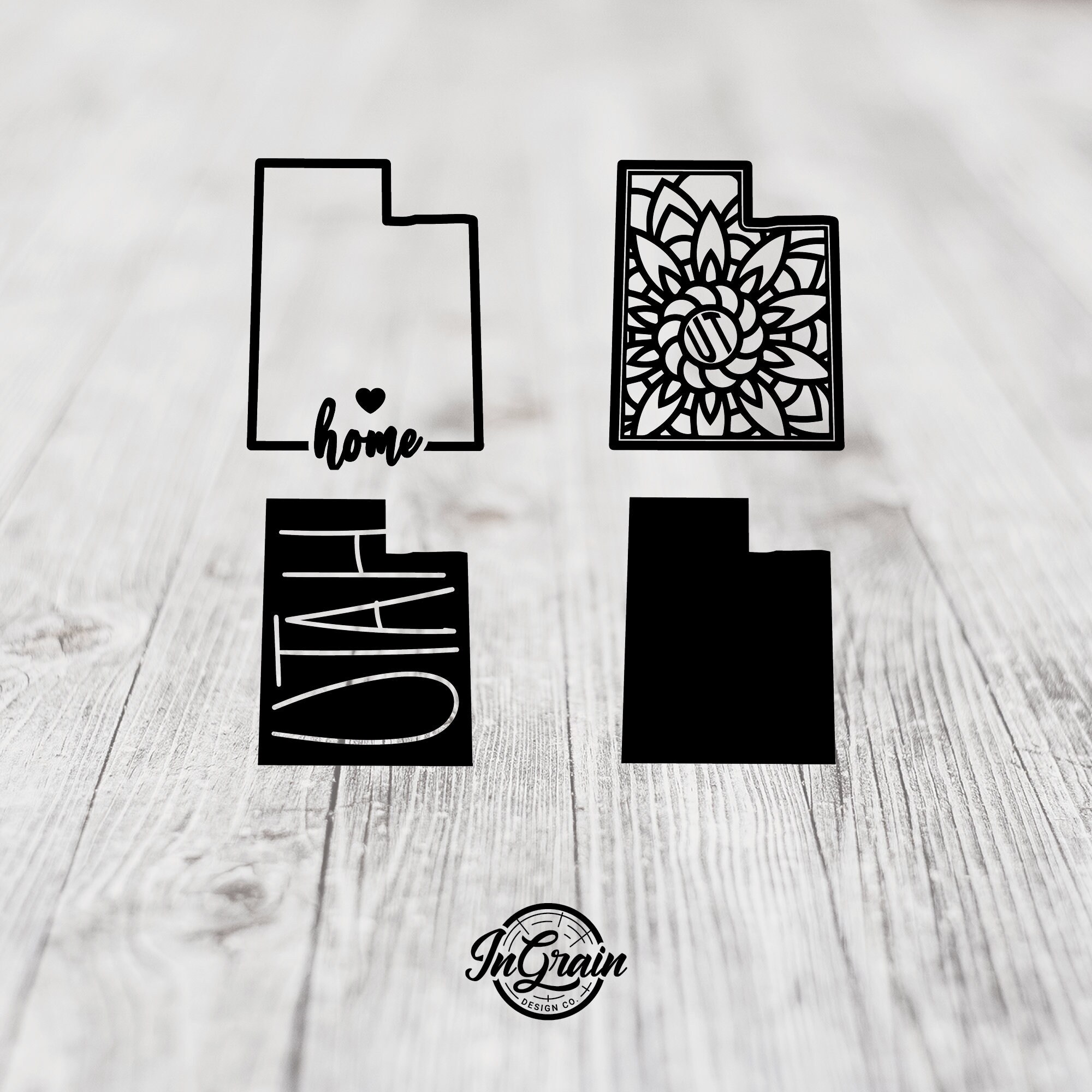 Utah State Bundle Svg Utah Svg State Svg Home Svg Mandala Svg Name Svg ...