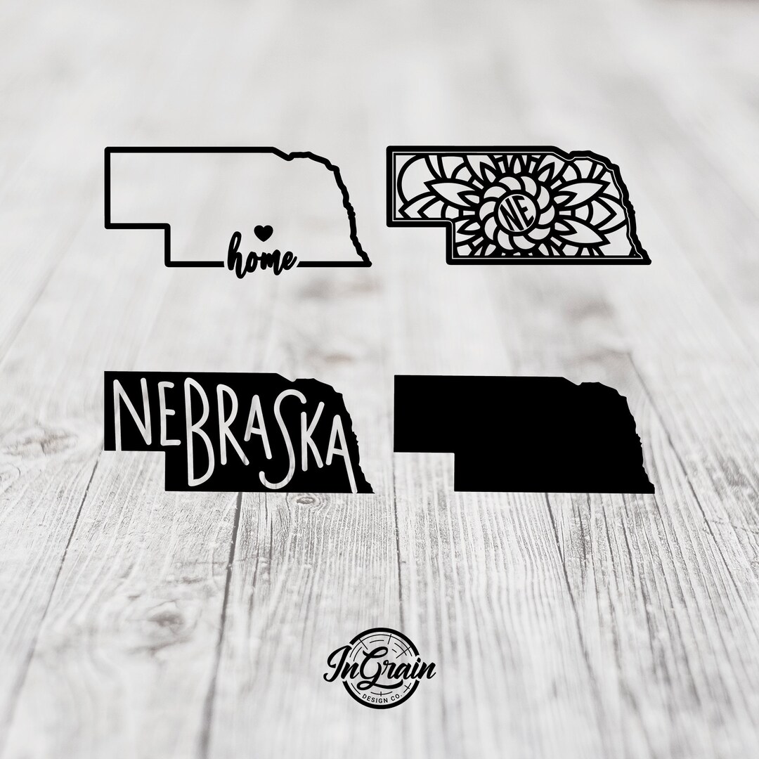 Nebraska State Bundle Svg | Nebraska Svg | State Svg | Home Svg ...