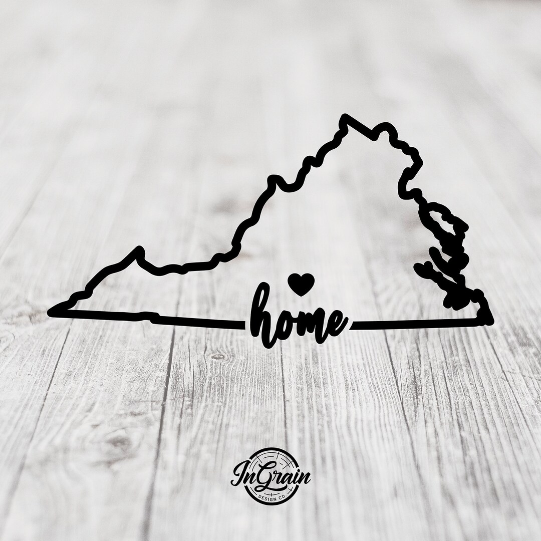 Virginia Svg — Home Svg — State Svg — Pride Svg - Etsy
