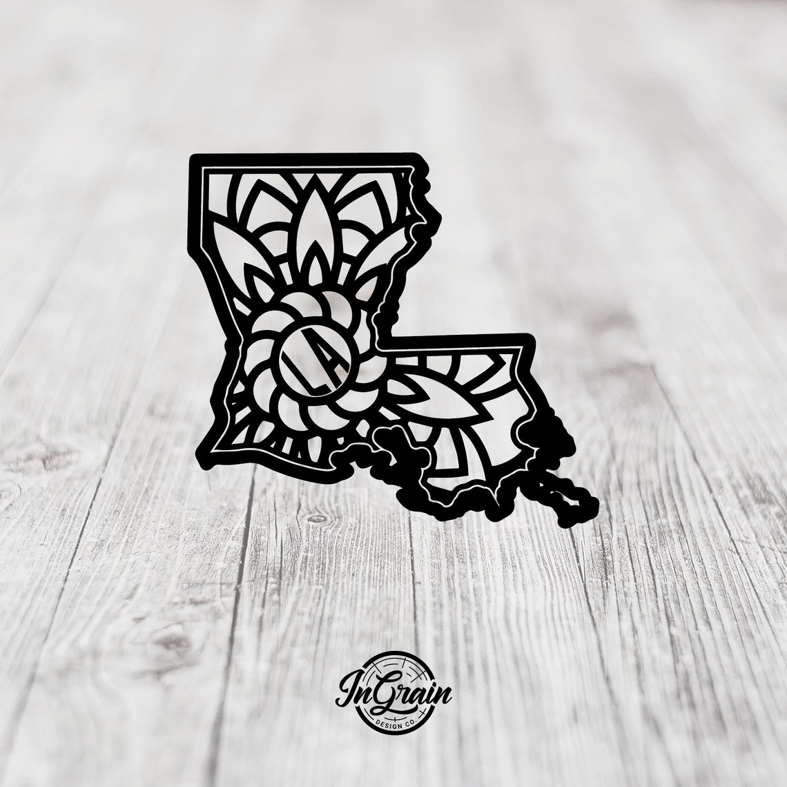 Louisiana State Bundle Svg Louisiana Svg State Svg Home Svg Mandala Svg ...