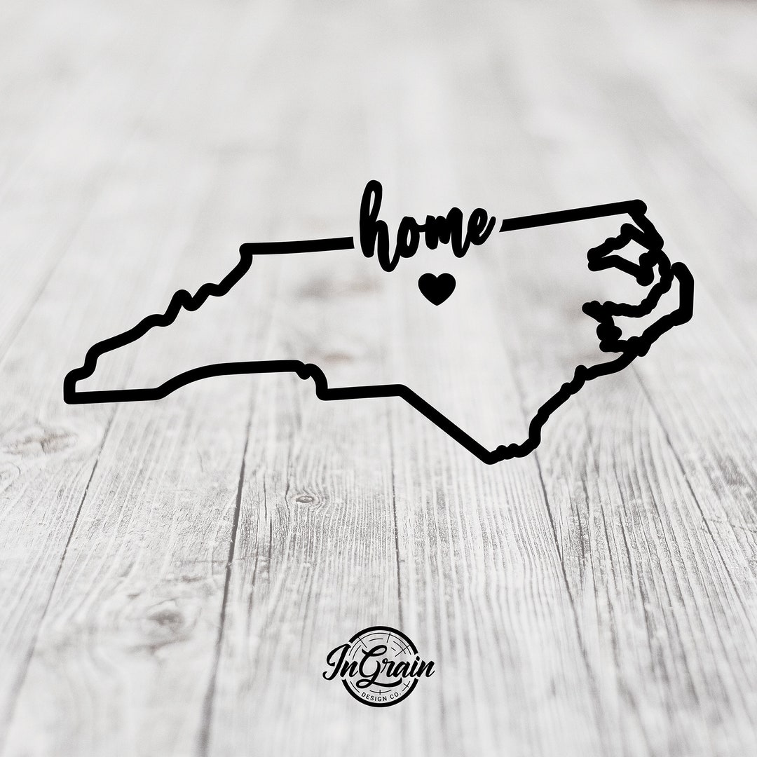 North Carolina Svg — Home Svg — State Svg — Pride Svg - Etsy