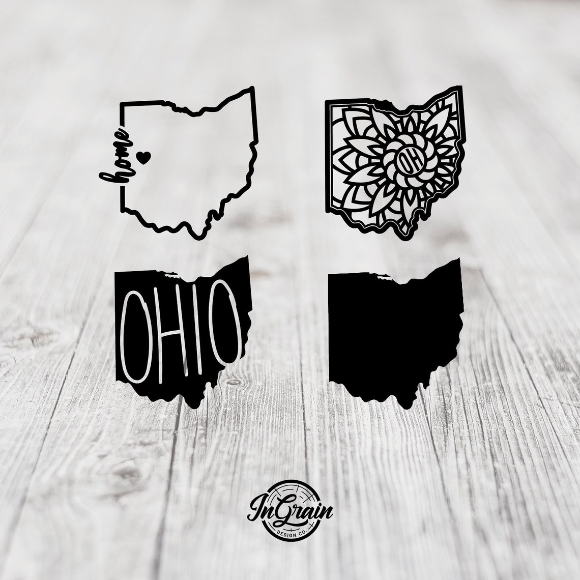 Ohio State Bundle Svg Ohio Svg State Svg Home Svg - Etsy