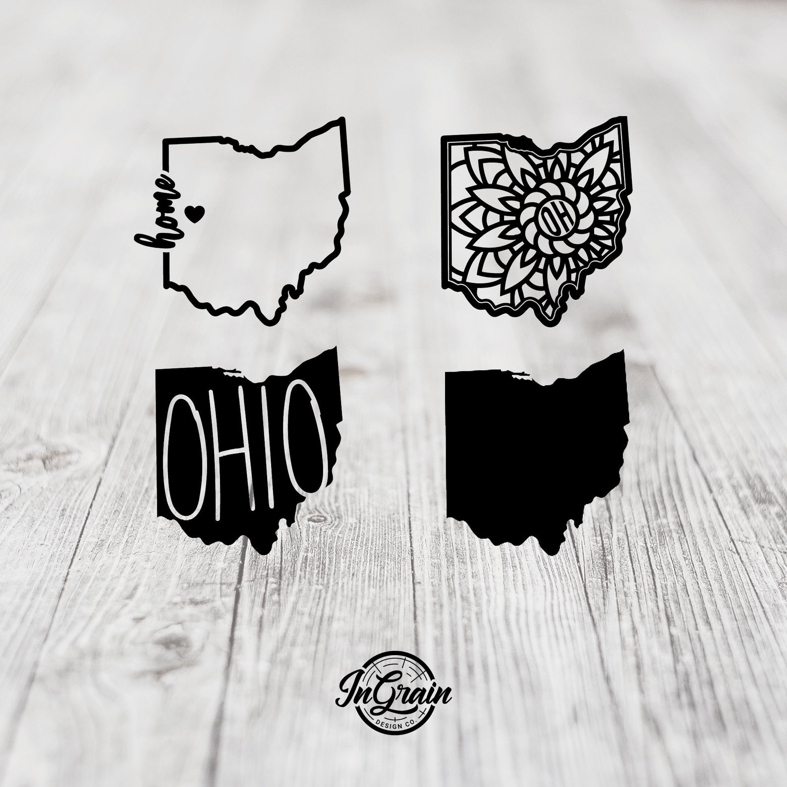 Ohio State Bundle Svg Ohio Svg State Svg Home Svg - Etsy
