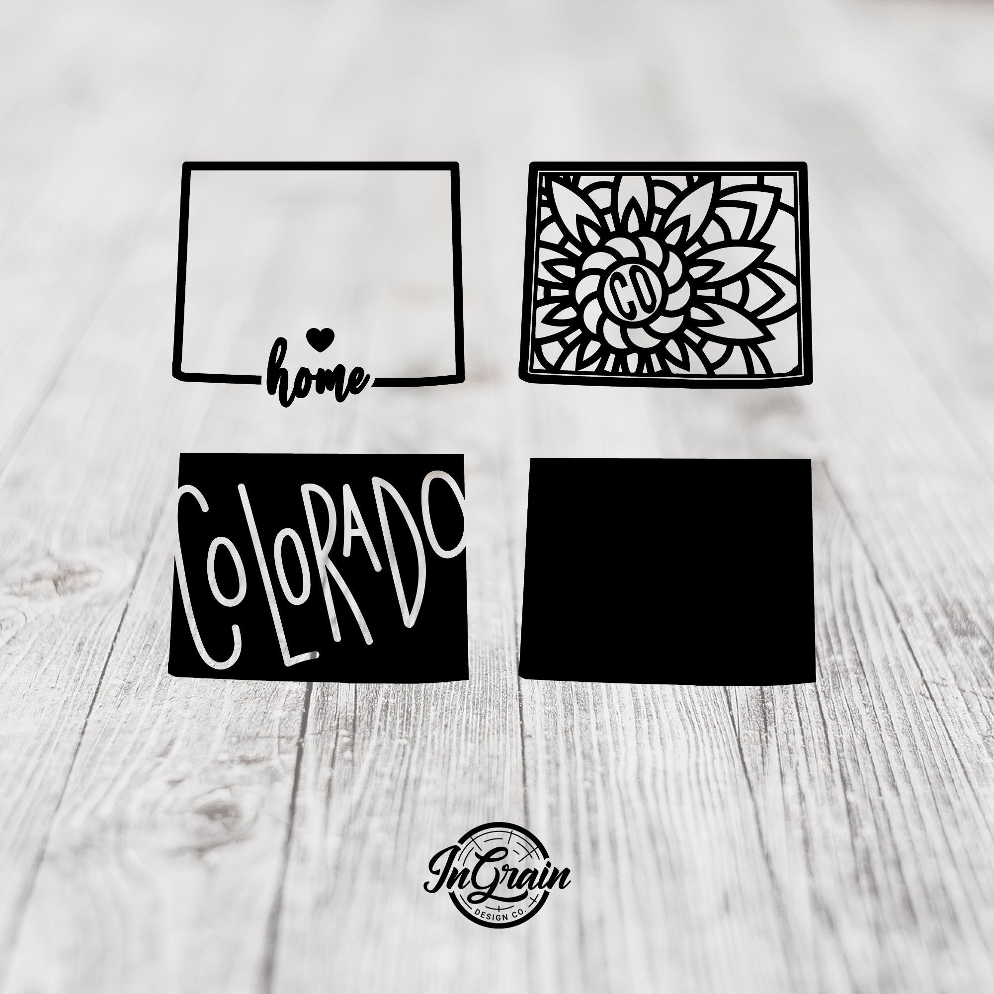 Colorado State Bundle Svg Colorado Svg State Svg Home Svg Mandala Svg ...