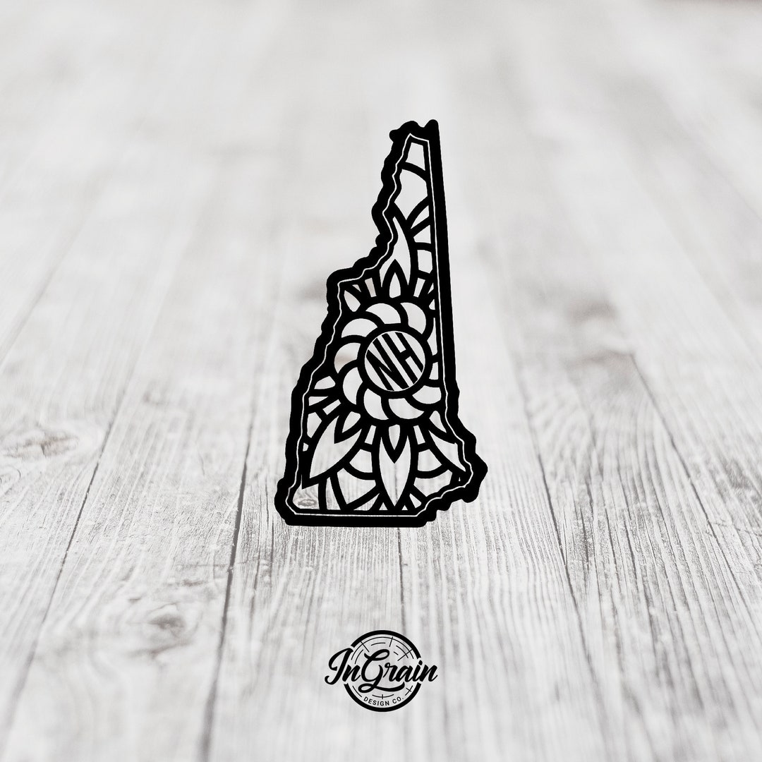New Hampshire Svg — Mandala Svg — State Svg — Pride Svg - Etsy