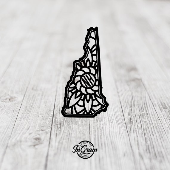 New Hampshire Svg Mandala Svg State Svg Pride Svg - Etsy