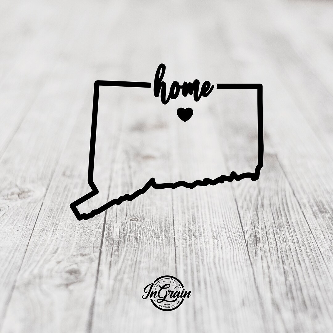 Connecticut Svg — Home Svg — State Svg — Pride Svg - Etsy