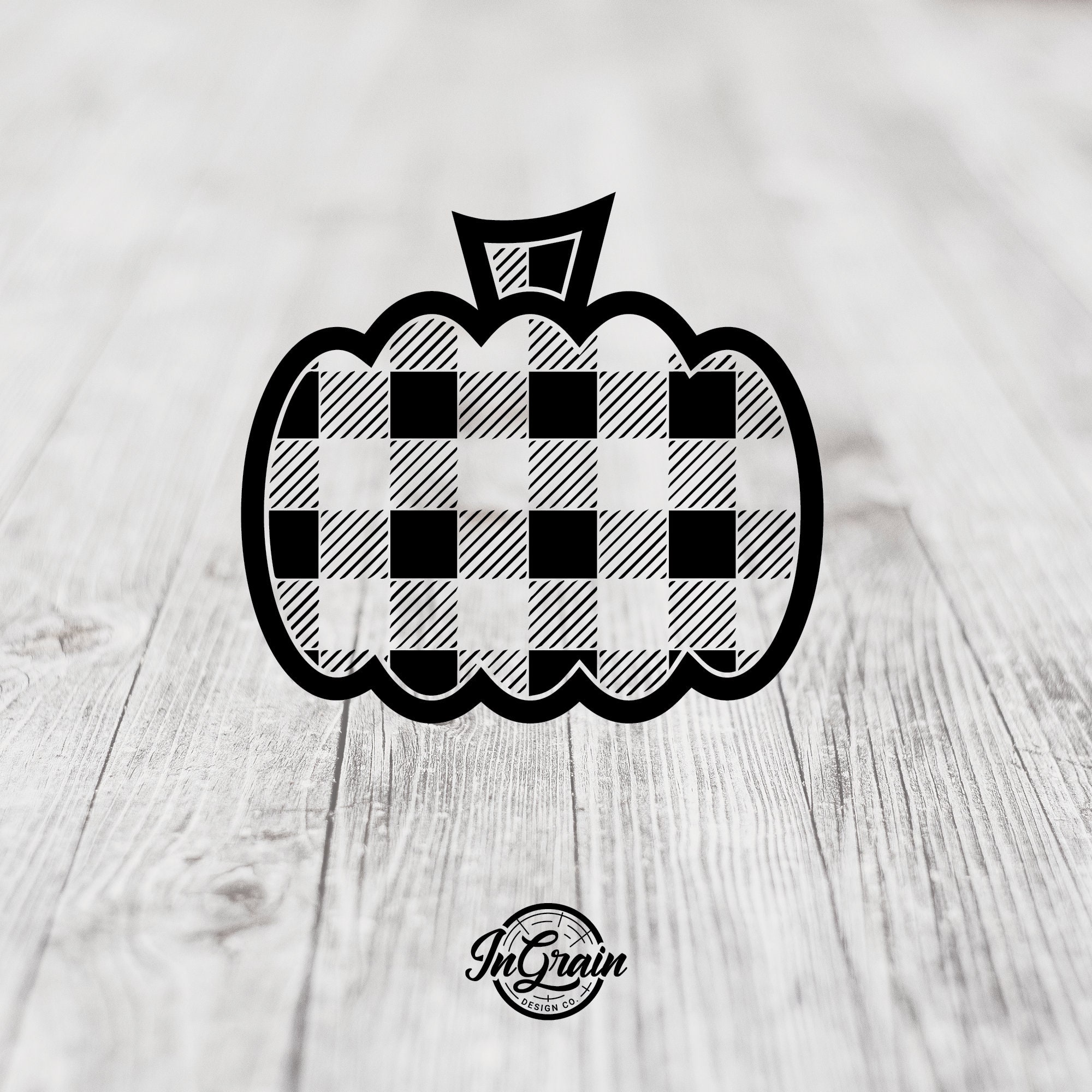 Pumpkin Svg — Plaid Svg — Pattern Svg — Halloween Svg — Fall Svg ...