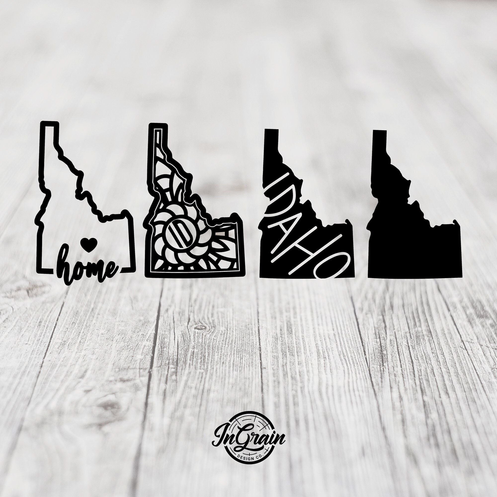 Idaho State Bundle Svg / Idaho Svg / State Svg / Home Svg / - Etsy España