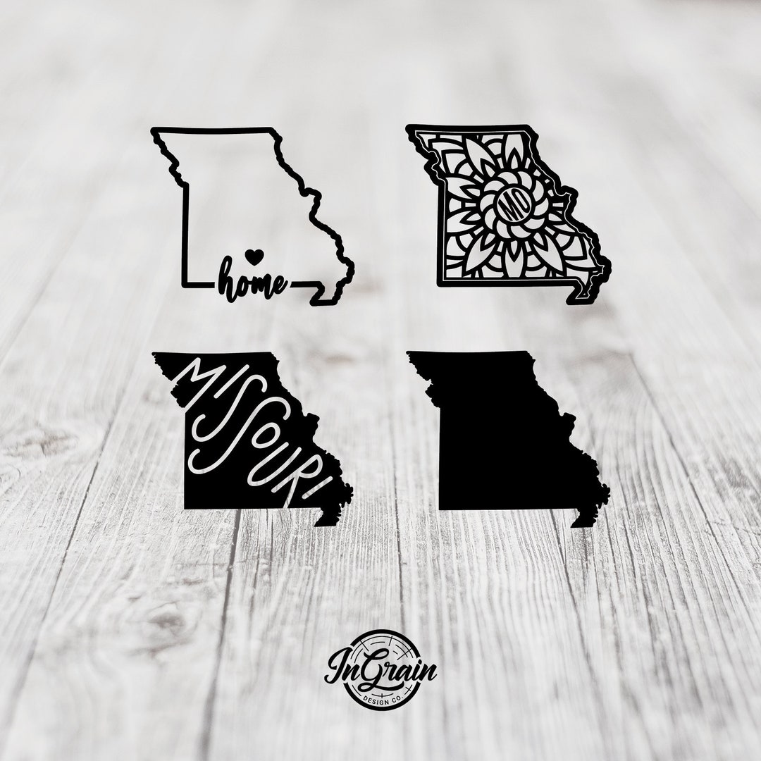 Missouri State Bundle Svg | Missouri Svg | State Svg | Home Svg ...