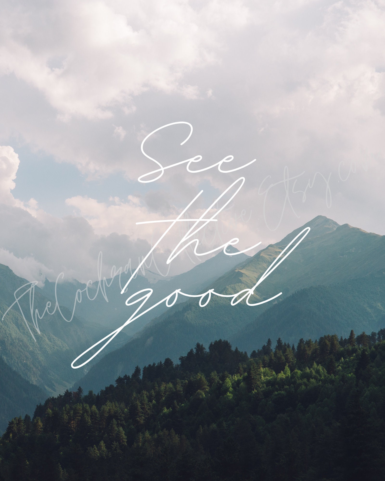 See the Good 8 X 10 Printable PNG & PDF Digital Download Instant ...