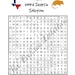 Texas Word Search - Texas Teacher Activities - Texas History Worksheet ...