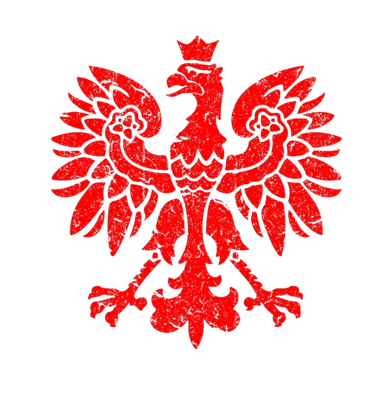 Polski orzel Polish eagle grunge png AiEpsfile for | Etsy