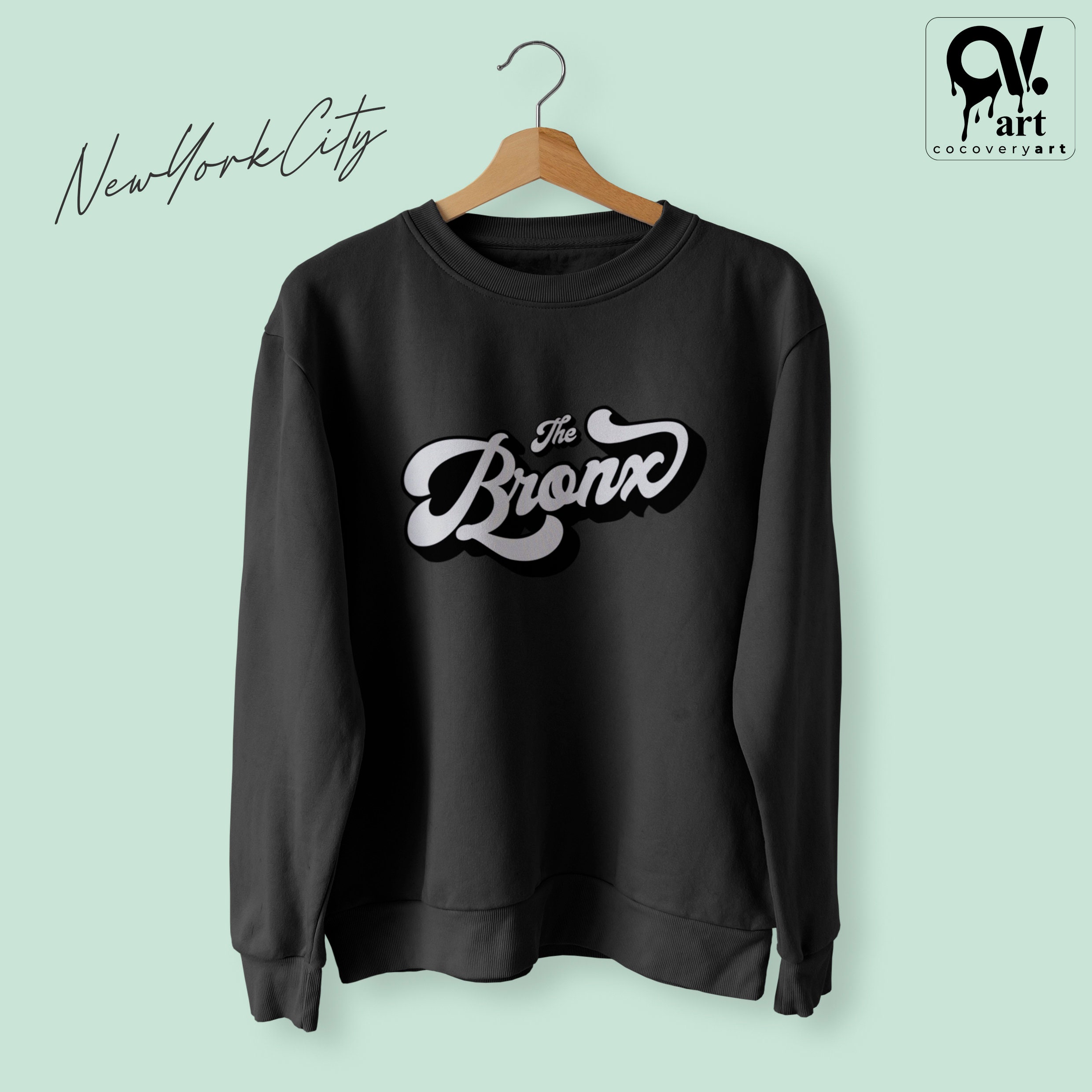 The Bronx New York City, Ai, Eps, Png, Svg, Dxf File for Silhouette ...