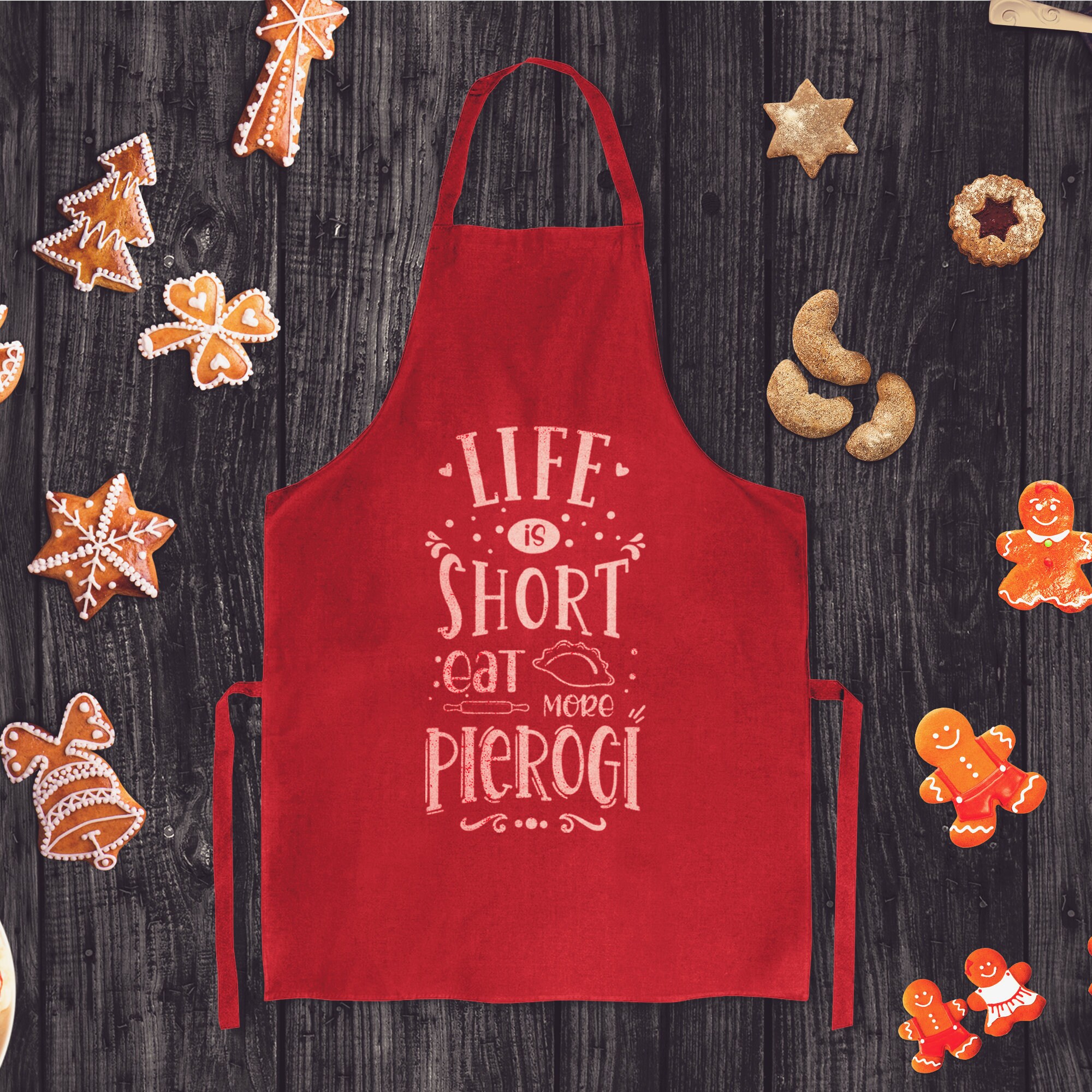 Life is Short Eat More Pierogi SVG: Funny Polish Food Cut File (digital ...