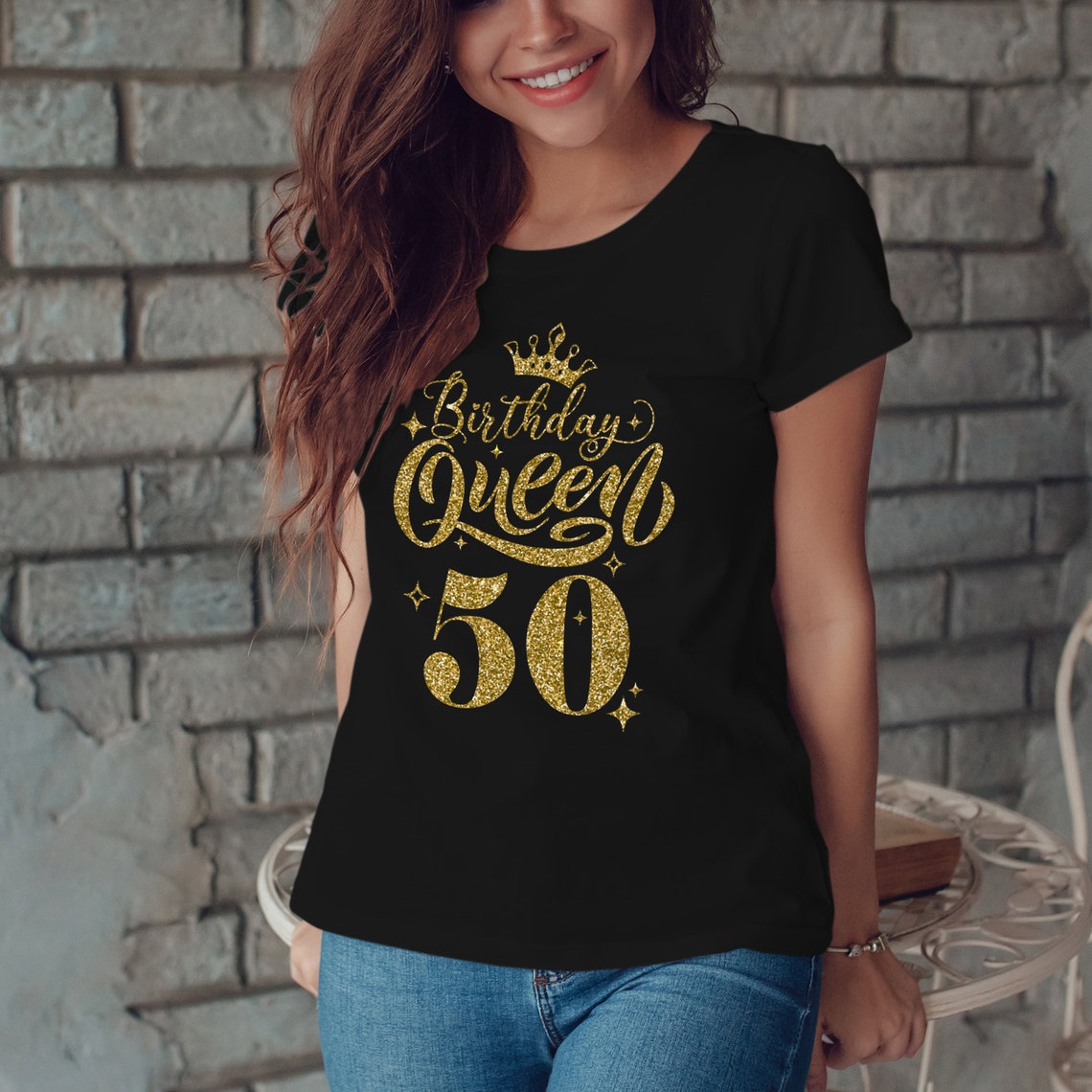 50th Birthday Queen SVG Birthday Queen Cut Files Birthday - Etsy