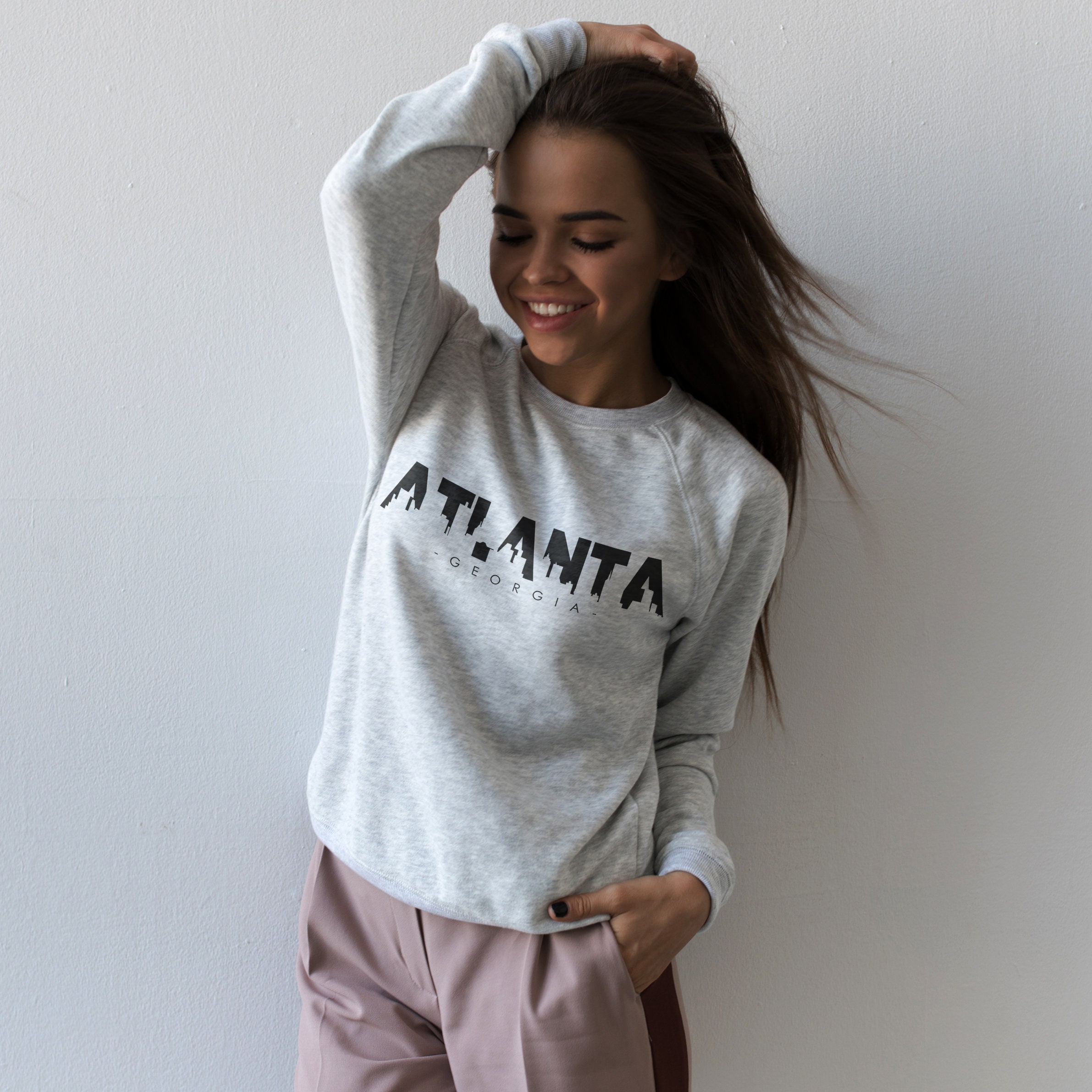 Atlanta Georgia Skyline SVG Cut Files Vector Files Clip Art Cut Files ...