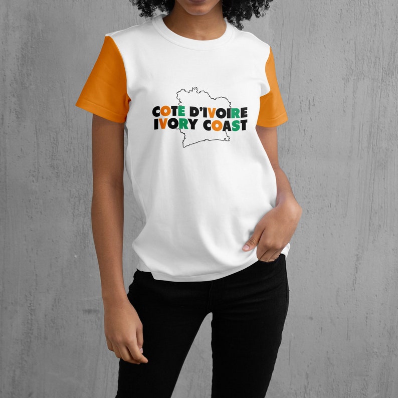 Ivory Coast Cote D'ivoire Bundle Flag Map Svg, Eps, Dxf File for ...