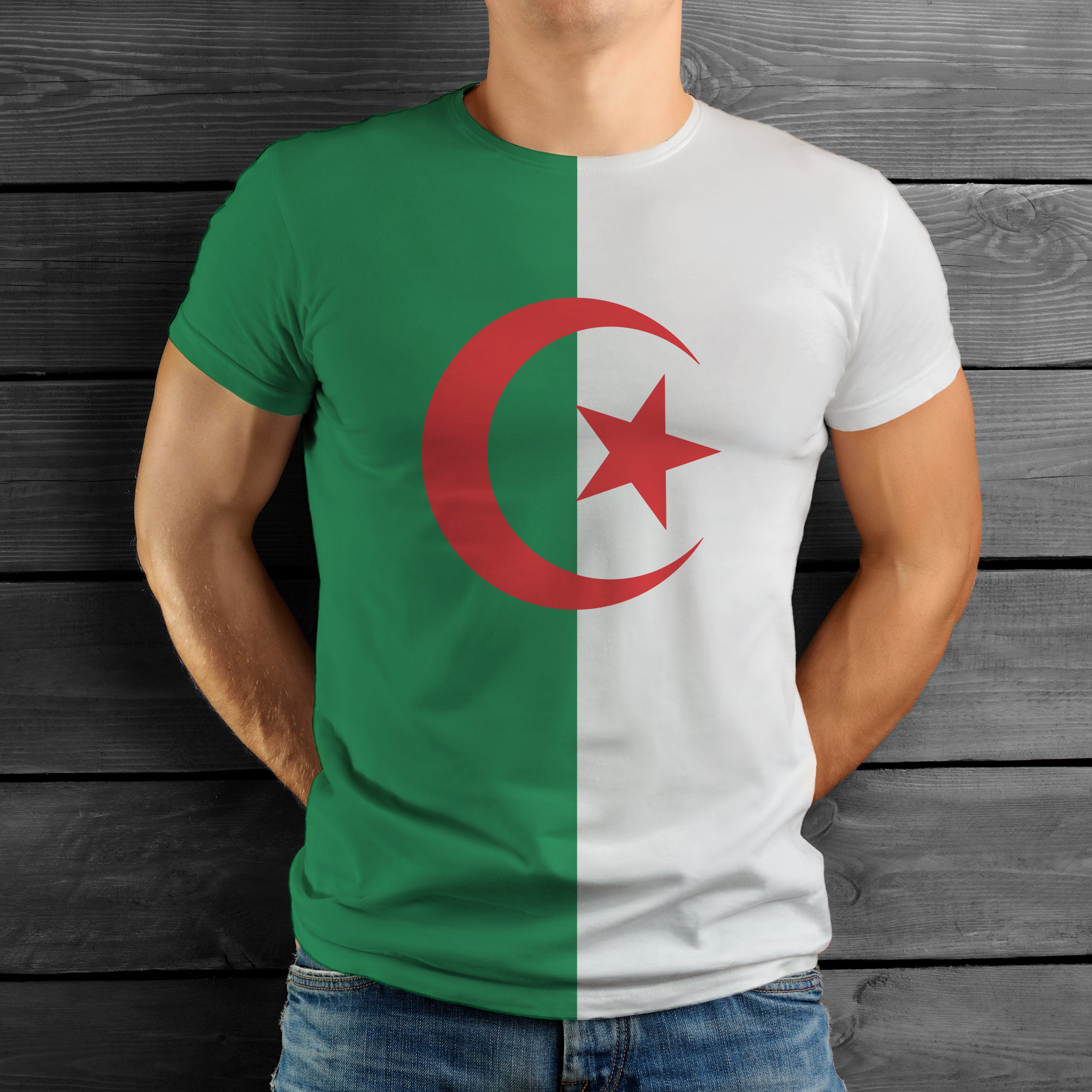 Algeria Flag Map (svg, Eps, Png, Dxf Cut File) (digital Download) - Etsy
