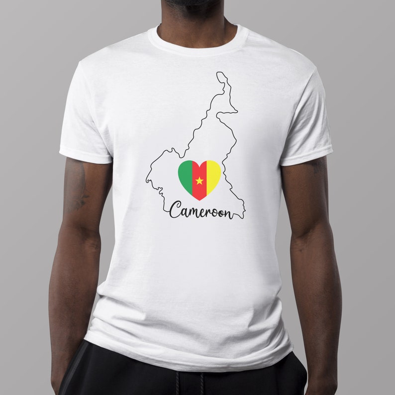 Cameroon Flag Map SVG Bundle: Cut Files for Cricut, Silhouette (digital ...