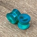 Clear Green Round Plugs, Green Plugs, Double Flare Plugs, Body Jewelry ...