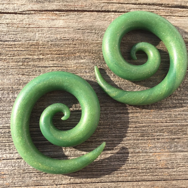 Jade Stone Spiral - Etsy