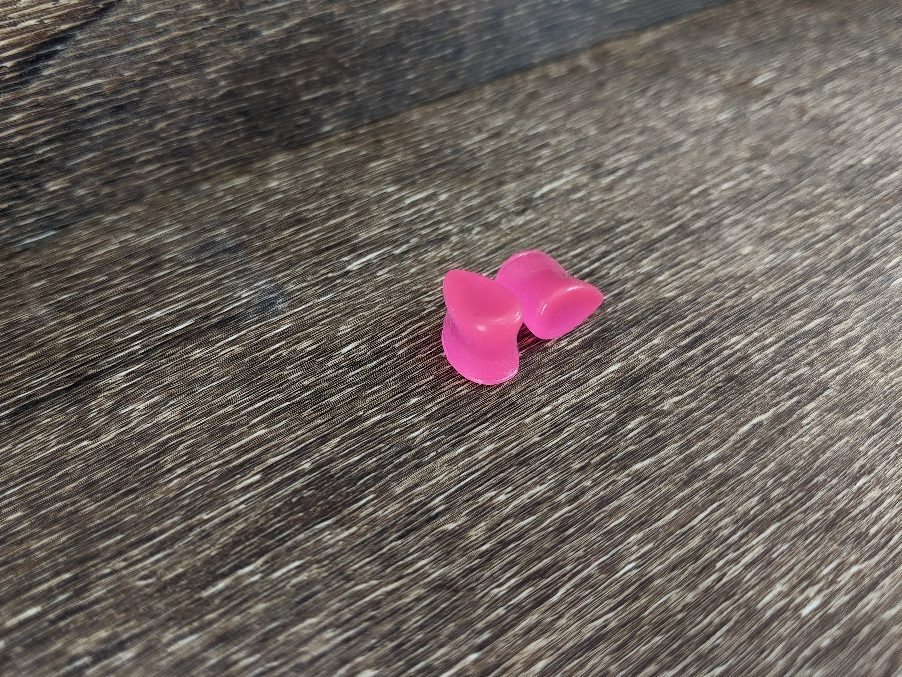 Hot Pink Teardrop Plugs Teardrop Gauges Tear Drop Double | Etsy