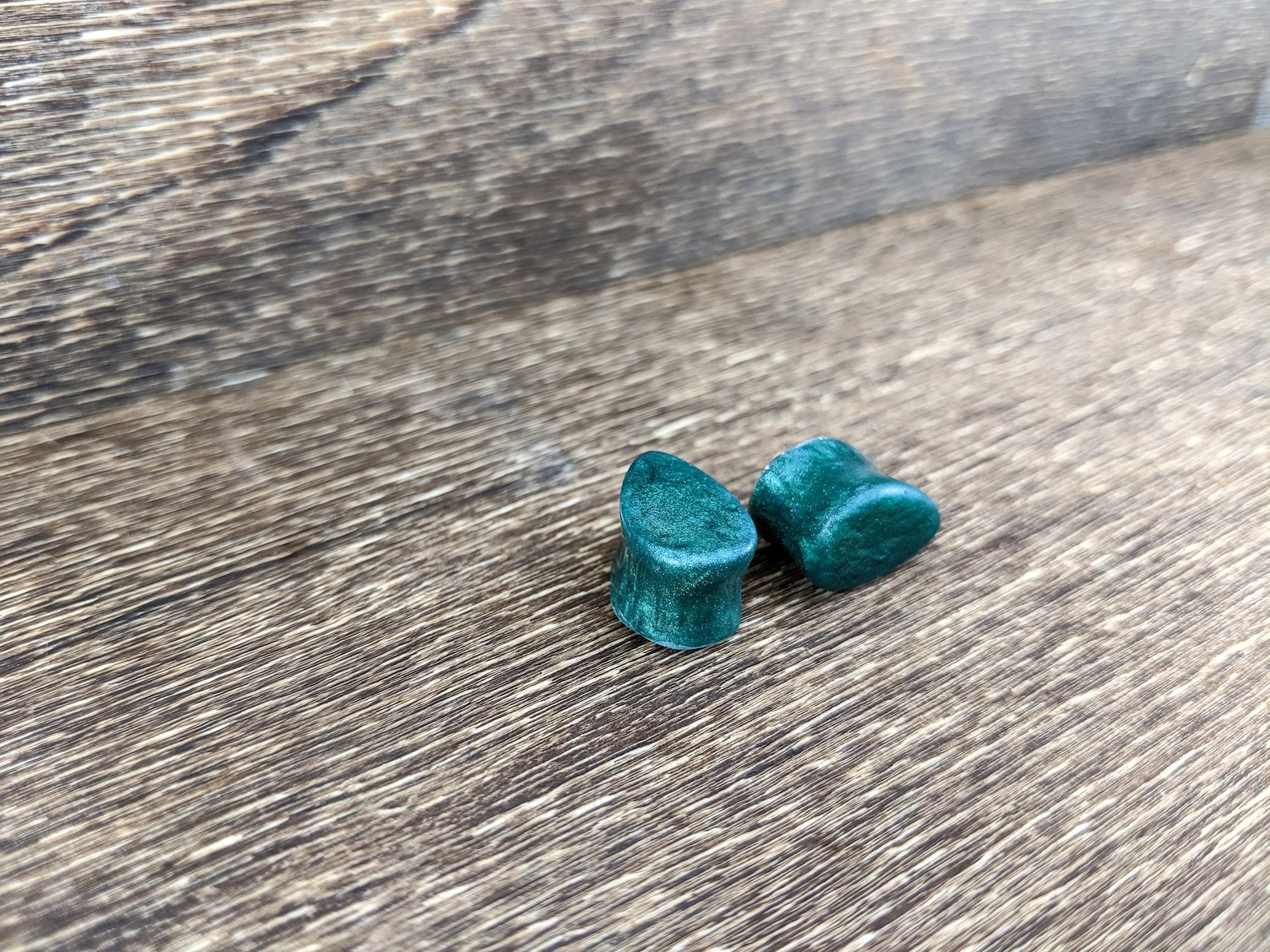 Emerald Green Teardrop Plugs Teardrop Gauges Tear Drop - Etsy